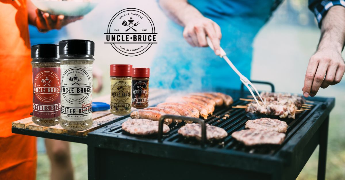 Uncle Bruce Meat and Vegetable Seasonings and Spice Blends